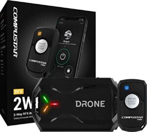 compustar rfx2wr3fm 2-way rf kit bundle w/drone lte module 3000 ft