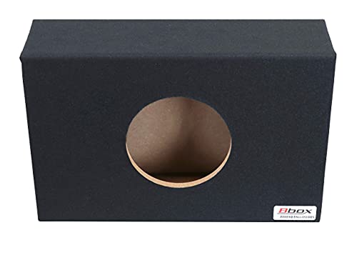 Atrend 8SVME BBox Series 8" Single Shallow Hyper Vented Enclosure, Black