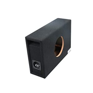 Atrend 8SVME BBox Series 8" Single Shallow Hyper Vented Enclosure, Black