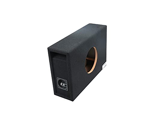 Atrend 8SVME BBox Series 8" Single Shallow Hyper Vented Enclosure, Black