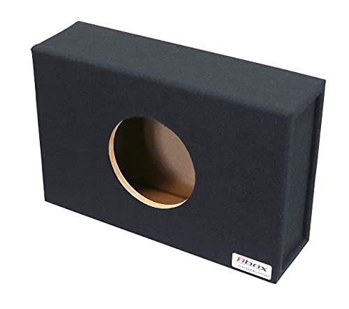 Atrend 8SVME BBox Series 8" Single Shallow Hyper Vented Enclosure, Black