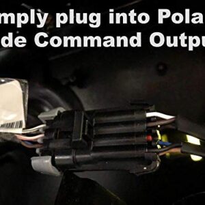 Polaris RZR Ride Command Add an Amplifier RCA Harness - No Remote Wire