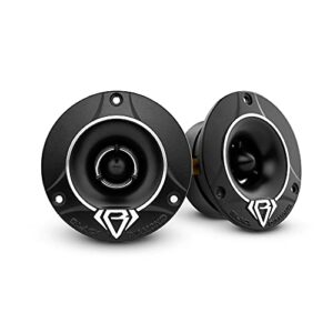 black diamond dia-t1 1″ super bullet tweeter 240 watts 4-ohm ohms built in crossover (2 speakers)