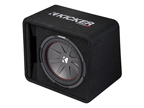 Kicker CompR12 12-inch (30cm) Subwoofer in Vented Enclosure, 2-Ohm, 500W