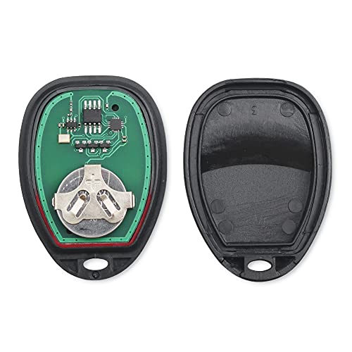 Key Fob Keyless Entry Remote Replacement for GMC Sierra/Chevy Silverado Traverse Equinox Avalanche/Pontiac Torrent/Saturn Outlook Vue/Hummer H2 (OUC60270, OUC60221)