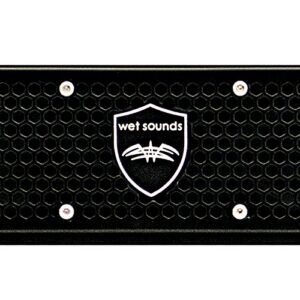 wet sounds Stealth 10 Surge Amplified Powersport Soundbar with WW-BTRS Bluetooth Rocker Switch Controller Receiver