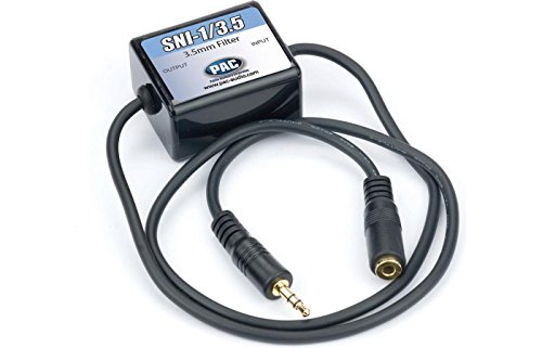 PAC Noise Filter for 3.5 Aux. between audio source & radio