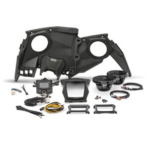 rockford fosgate x317-stage2 premium stereo and front speaker kit for maverick x3 models, 2017-2019