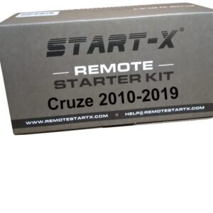 Start-X Remote Starter for Chevrolet Cruze 2010-2019 Key Start || 3 X Lock to Remote Start