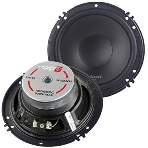 Cerwin-Vega 2 Pair XED650C 6.5" 300W Max / 30W RMS 2-Way Component Speaker System Tweeter Crossover