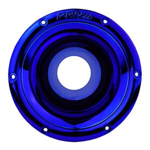 PRV AUDIO 2 Inch Exit Horn Waveguide WGP14-50 BLUE CR for Bolt On Compression Drivers - UV Resistant Chrome Finish Driver Guide - Blue Chrome Color (Single)