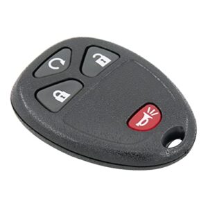 Keyless2Go Replacement for New Keyless Entry with Remote Start Car Key Fob for Select Vehicles with 15114374 KOBGT04A (2 Pack)