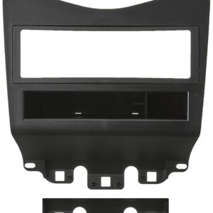 Scosche HA1573B Compatible with 2003-07 Honda Accord DIN w/Pocket Dash Kit Black; Lower Dash Kit Black