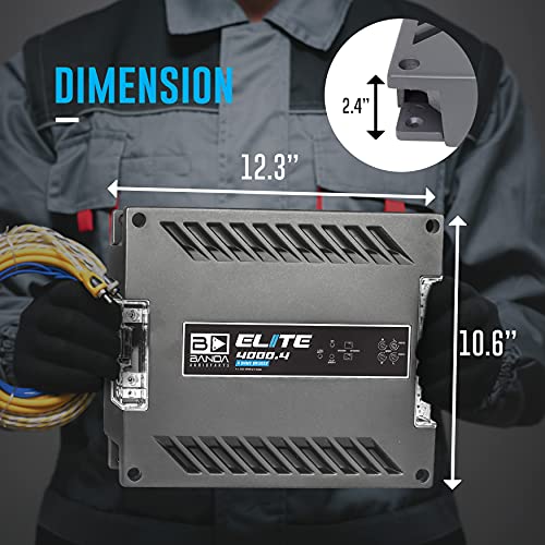 Banda Elite 4 CH 2 OHM 4000W (4000.4)