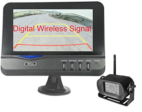 4Ucam Digital Wireless Camera + 7" Monitor for Bus, RV, Trailer, Motor Home, 5th Wheels and Trucks Backup or Rear View