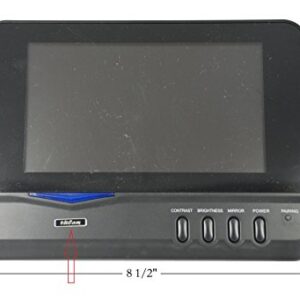 4Ucam Digital Wireless Camera + 7" Monitor for Bus, RV, Trailer, Motor Home, 5th Wheels and Trucks Backup or Rear View