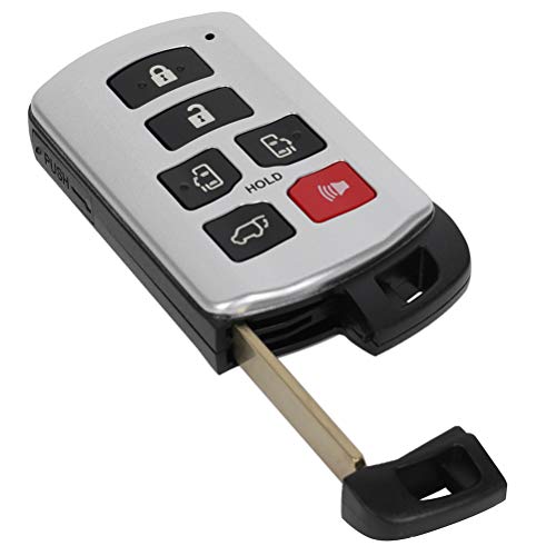 ANPART 1 X Remote Key Fob replacement for Toyota Sienna Van FCC HYQ14ADR 89904-08010 Keyless Entry Uncut Transponder