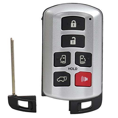 ANPART 1 X Remote Key Fob replacement for Toyota Sienna Van FCC HYQ14ADR 89904-08010 Keyless Entry Uncut Transponder