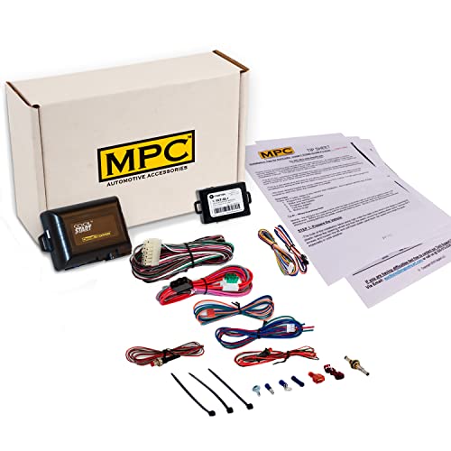 MPC Factory Remote Activated Remote Starter for 1999-2002 Chevrolet Silverado |Gas| Key-to-Start| Press Lock 3X