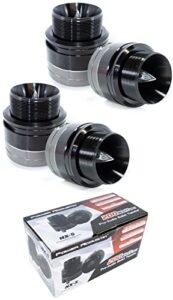 p acoustik 4x 1 pro audio bullet horn super tweeters black 800w 4 ohm nx-5