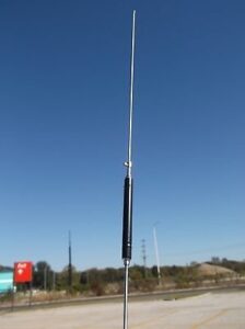 vintage hustler hq-27 black center loaded cb antenna 55 inches long