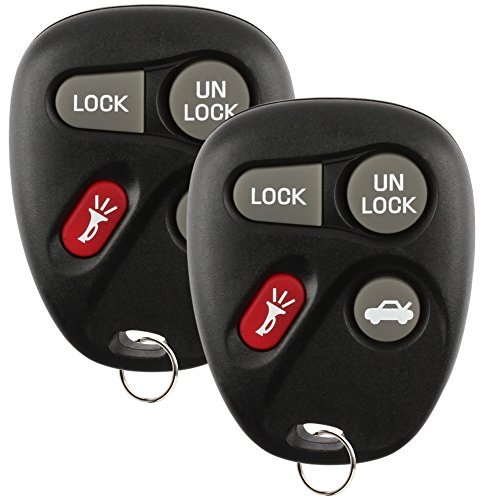 Discount Keyless Replacement Key Fob Car Entry Remote For Buick Century Regal Intrigue Grand Prix 10246215 (2 Pack)