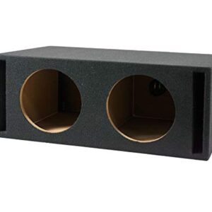 Absolute USA VEGD12+ Dual 12" Universal Vented Ported sub Box Subwoofer Enclosure