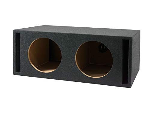 Absolute USA VEGD12+ Dual 12" Universal Vented Ported sub Box Subwoofer Enclosure