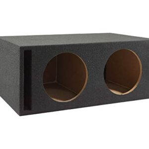 Absolute USA VEGD12+ Dual 12" Universal Vented Ported sub Box Subwoofer Enclosure