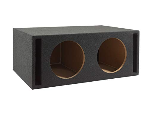 Absolute USA VEGD12+ Dual 12" Universal Vented Ported sub Box Subwoofer Enclosure