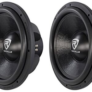 Rockville (2) W15K6D2 V2 15" 8000w Car Subwoofers Dual 2-Ohm Subs CEA Compliant