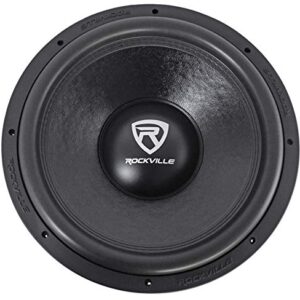 Rockville (2) W15K6D2 V2 15" 8000w Car Subwoofers Dual 2-Ohm Subs CEA Compliant