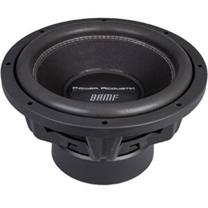 power acoustik bamf-122 bamf series dual 2ohm subwoofer (12″; 3,500 watt)