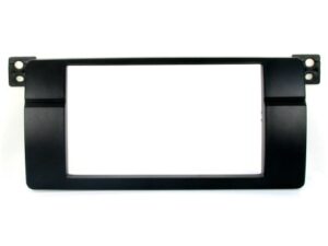 bmw e46 3 series double din radio stereo installation dash kit bezel 97 98 99 00 01 02 03 04 05