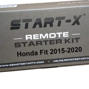 Start-X Remote Start Kit for Honda Fit 2015-2020 || Plug n Play || Lock 3X to Remote Start || Fits 2015, 2016, 2017, 2018, 2019, 2020