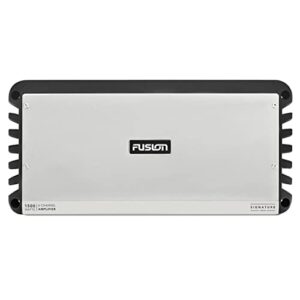 fusion sg-24da61500 signature series 24-volt 6-channel marine amplifier 840 watts rms