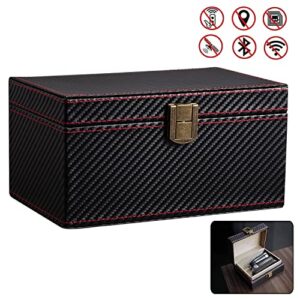 large faraday box for car keys signal blocking box keyless entry key fob signal blocker protector box rfid box for car keys for car theft prevention faraday box cage (big box – 19.5 * 12.5 * 10cm)