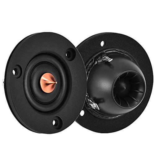 Zerone 1 Pair 2" 4Ohm 30W Silk/Polymer Composite Dome Tweeters Treble Speaker HiFi Stereo Heavy Bass Car Loudspeakers