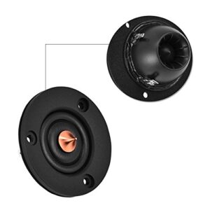 Zerone 1 Pair 2" 4Ohm 30W Silk/Polymer Composite Dome Tweeters Treble Speaker HiFi Stereo Heavy Bass Car Loudspeakers