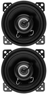 planet audio trq422 4 inch car speakers – 225 watts of power per pair, 112.5 watts each, full range, 2 way, sold in pairs