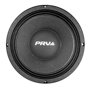 PRV AUDIO 10 Inch Woofer Speaker 10W1000-NDY-4, 1000 Watts Program Power, 4 Ohms, 3 in Voice Coil, 500 Watts RMS, Unique Sound Reproduction Midbass Woofer Driver for Pro Car Audio (Single)