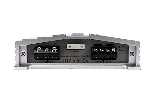 Hifonics ZG-1800.1D 1800 Watts Zeus Gamma Mono Subwoofer Car Audio Amplifier with Gravity Magnet Phone Holder