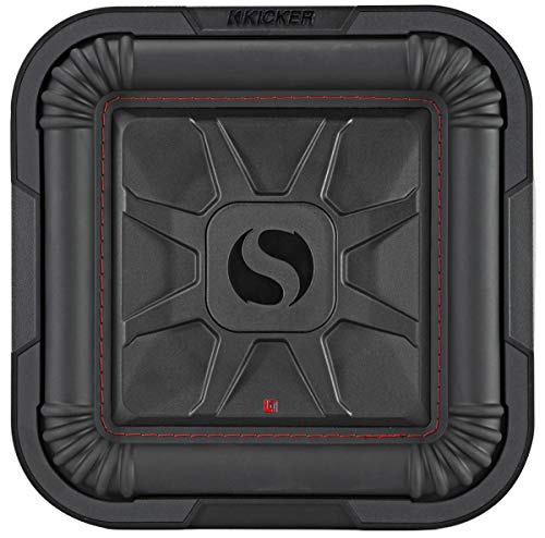 KICKER 2 46L7T104 Car Audio L7T Shallow Mount 10" 1000W Sub Square L7 Subwoofers