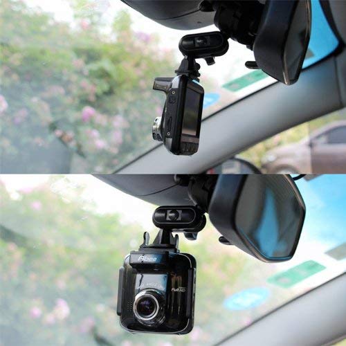 iSaddle CH214 Car Rearview Mirror Mount Holder Bicycle Handlebar Mount Holder for GPS in Dash Camera Car DVR Recorder DOD PAPOAGO HP Yi Blackbox