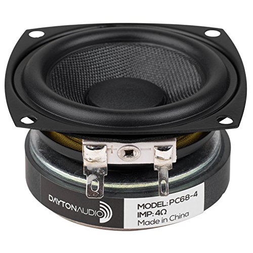 Dayton Audio PC68-4 2-1/2" Full-Range Poly Cone Driver