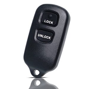 key fob remote replacement fits for toyota 4runner 1999-2009/scion xb 2004-2007/highlander 2001-2007/rav4 2001-2005 /fj cruiser/prius/celica/tundra/ hyq12bbx hyq12ban keyless entry remote control