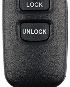 KeylessOption Replacement 2 Button Plus Panic Keyless Entry Remote Control Key Fob Compatible with HYQ12BAN, HYQ12BBX