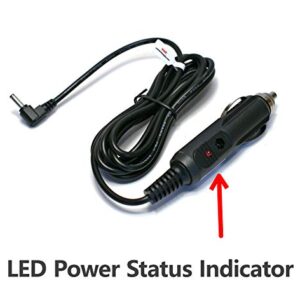 EDO Tech Car Power Cord for Whistler Radar Laser Detector 78se Cr97 Z11r Z19r Xtr145 Xtr130 5075exs (6.5' Long)