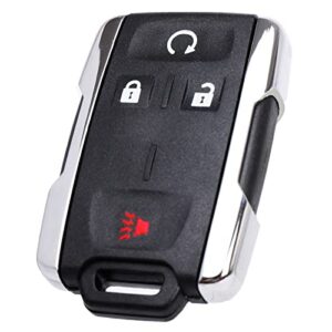 npauto key fob replacement for chevy silverado gmc sierra 1500 2500 hd 3500 hd 2014 2015 2016 2017 2018 2019 2020 chevy colorado gmc canyon 2015-2021 keyless entry remote control start key fobs