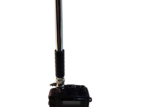 Anteenna TW-999BNC BNC Male Handheld Antenna Scanner Antenna (20-1300MHz) with BNC Male Connector for Scanner Radio and Frequency Counters